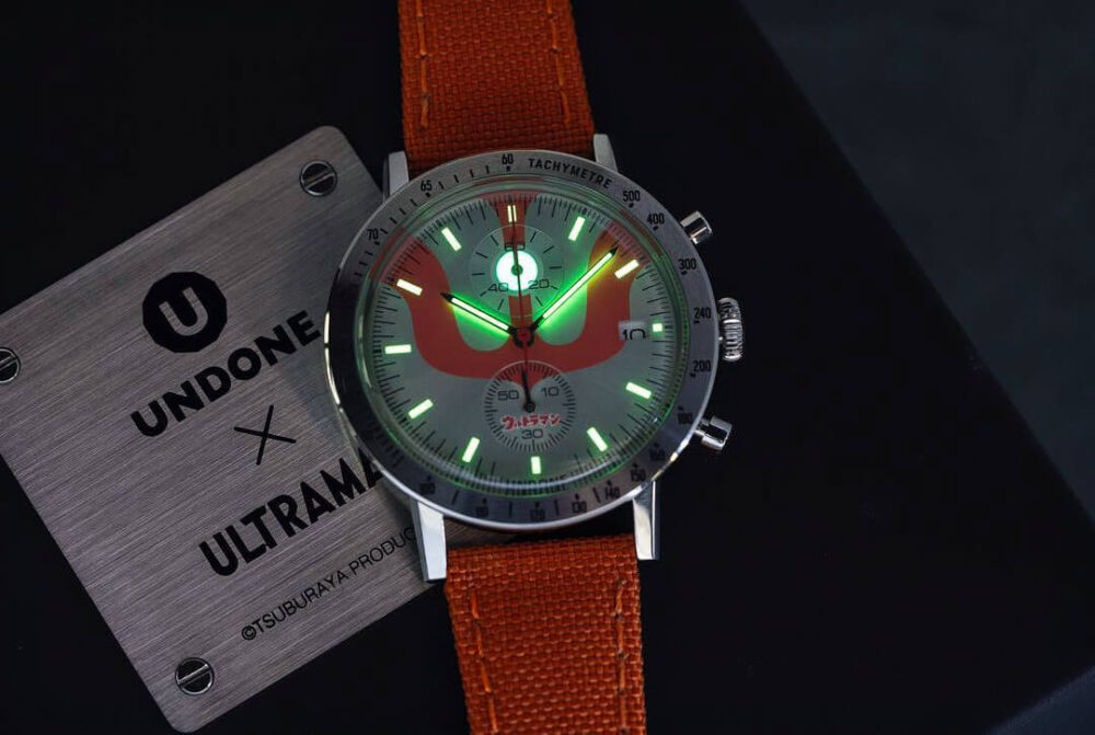UNDONE x Ultraman Color Timer la nouvelle édition limitée - Mr Montre