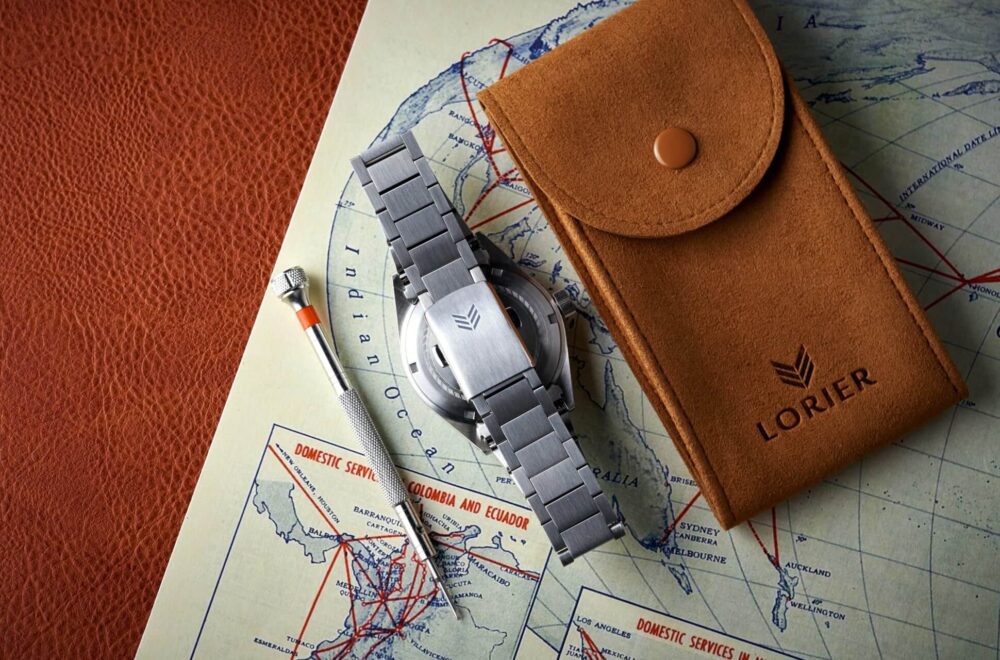 Zoom sur la nouvelle Lorier Hyperion GMT - Mr Montre