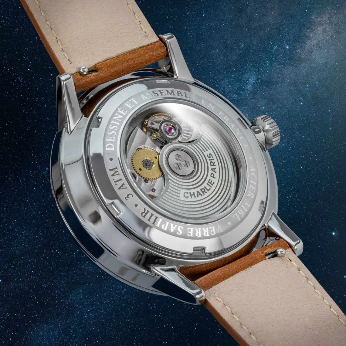 Charlie Paris - Initial Réserve de Marche Jour/Nuit : une montre aussi ...