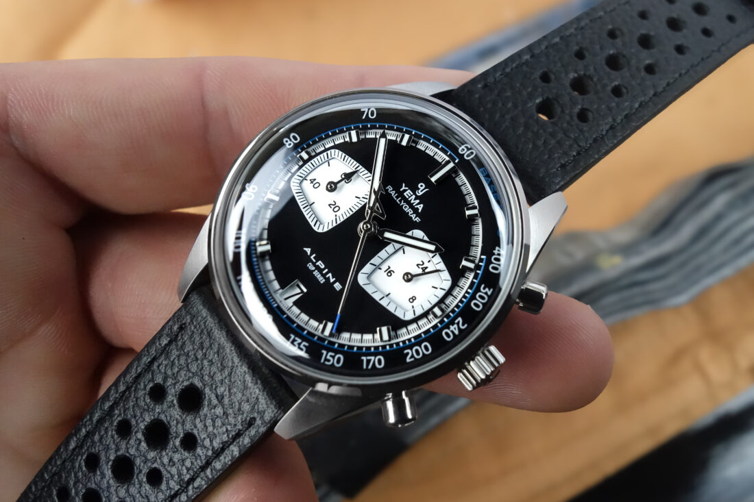Yema Rallygraf Alpine Cup Series : un chrono méca-quartz ou manuel pour ...