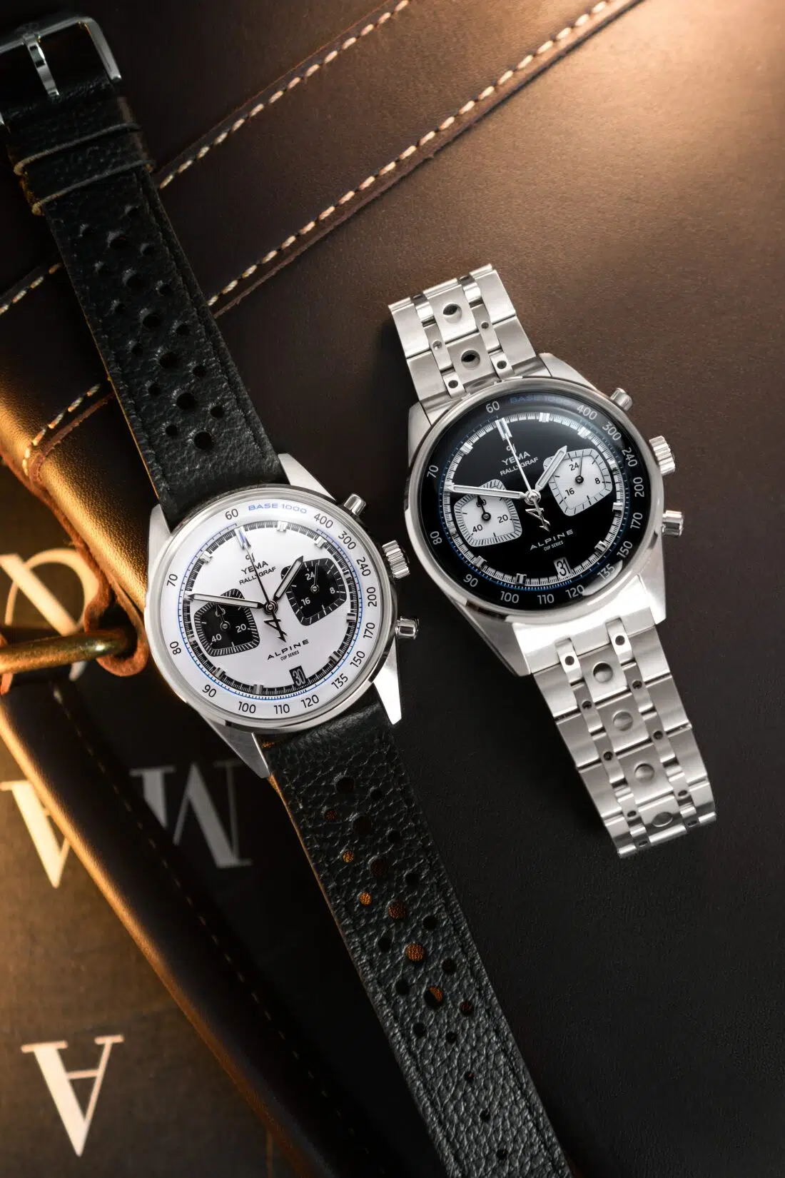 Yema Rallygraf Alpine Cup Series : un chrono méca-quartz ou manuel pour ...